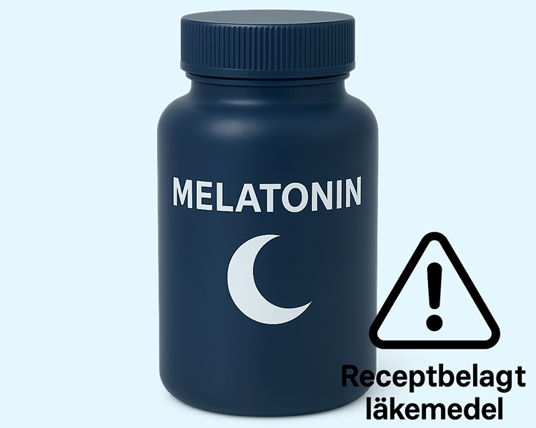 Melatonin receptfritt: köpa sömntabletter på nätet i Sverige